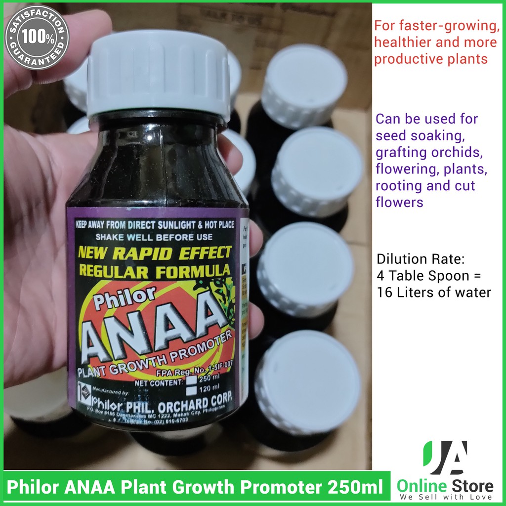 Original Philor ANAA Plant Growth Promoter 250ml - Can be used for seed ...