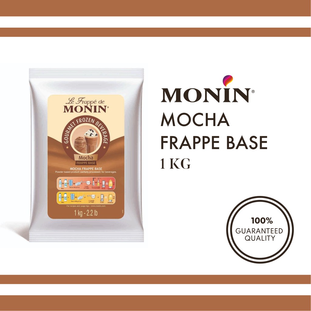 MONIN Frappe Powder Mocha 1kg | Shopee Philippines