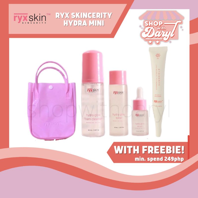 [ON HAND] RYX SKIN SINCERITY Hydra Glow Set Mini (Hydra Mini) | Shopee ...