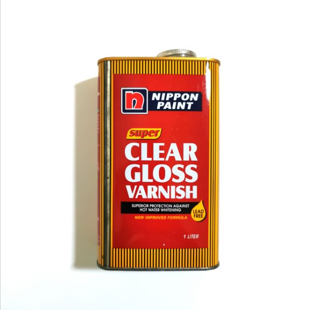 Nippon Clear Gloss Varnish 1L | Shopee Philippines