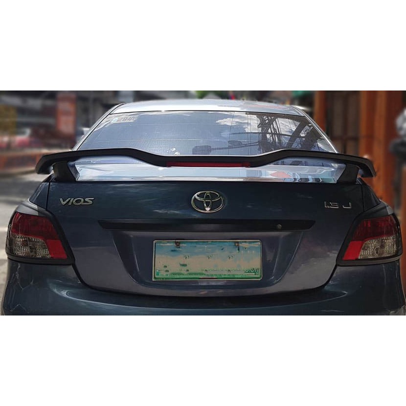 Rear Spoiler With Brakelight For Toyota Vios | Shopee Philippines