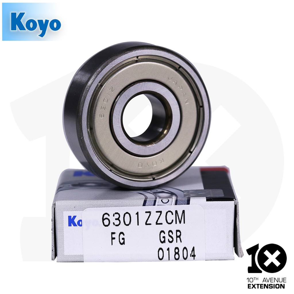 10thX Koyo #6301 Metal Sealed Type Japan Original Bearing for Motorcycles | Shopee Philippines