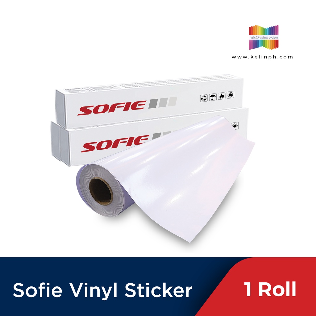 KGS SOFIE Vinyl Sticker Waterproof Glossy / Matte 164ft x 3ft for ...