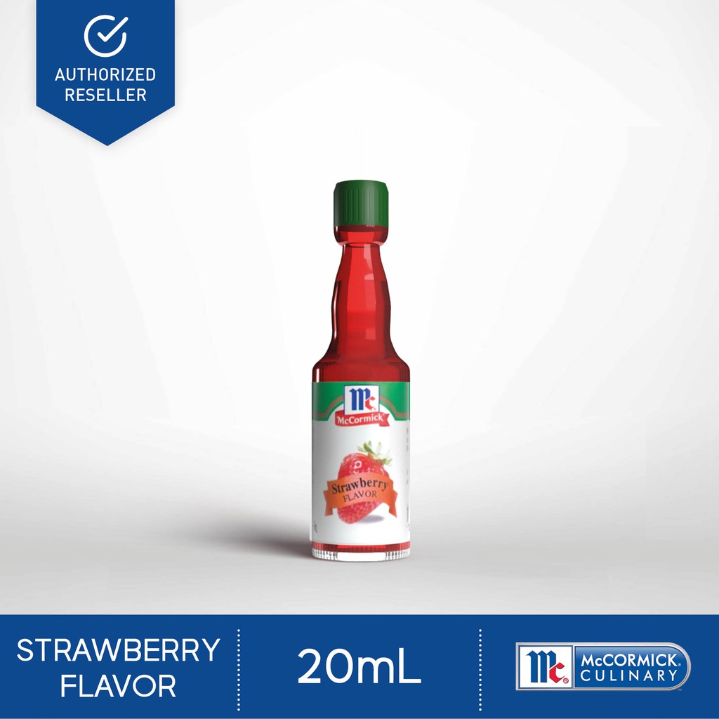 McCormick Strawberry Flavor 20mL | Shopee Philippines