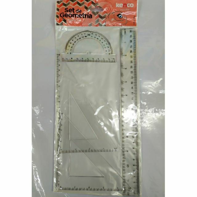 Ruler Combo Set Geometric (30cm) | Shopee Philippines