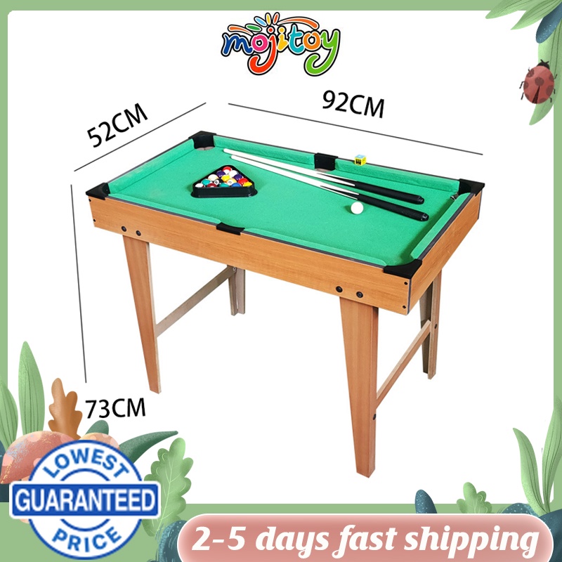 Mini Billiard Table 36x20 Inches Wooden Kids Boy Gift Tabletop Pool ...