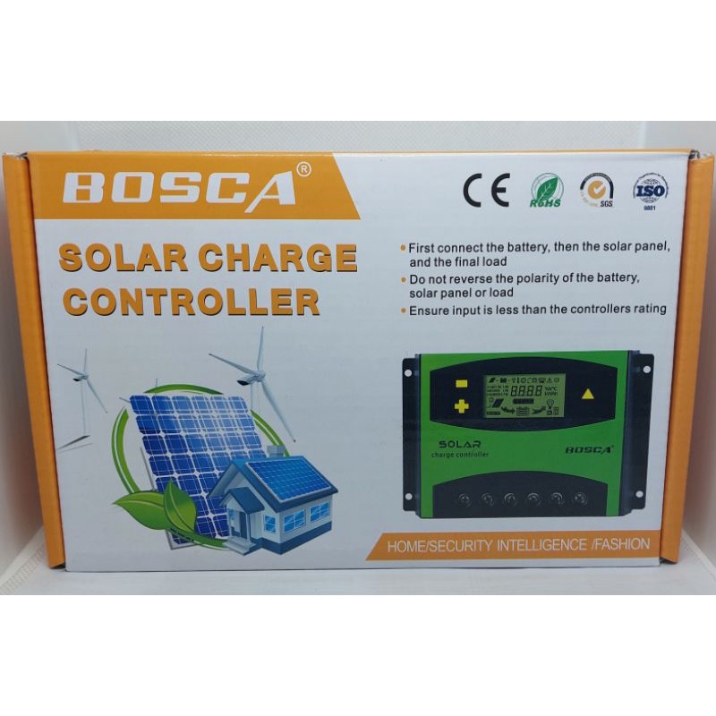 60 AMPERES BOSCA SOLAR CHARGE CONTROLLER 12v/24v | Shopee Philippines