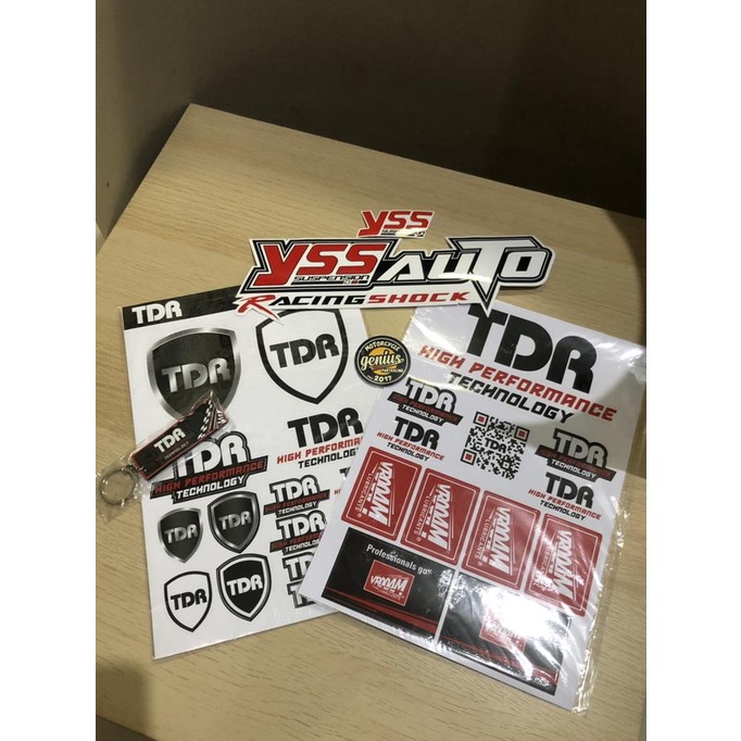 Sticker SET + TDR + YSS + GENIUS PARTRACING ORIGINAL GEN | Shopee ...