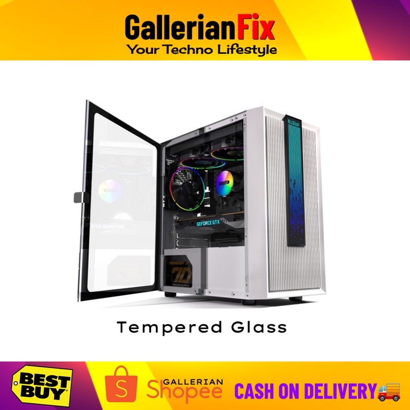 PCcooler LM200 MATX Case Desktop Computer Casing CPU Case Pc Case ...