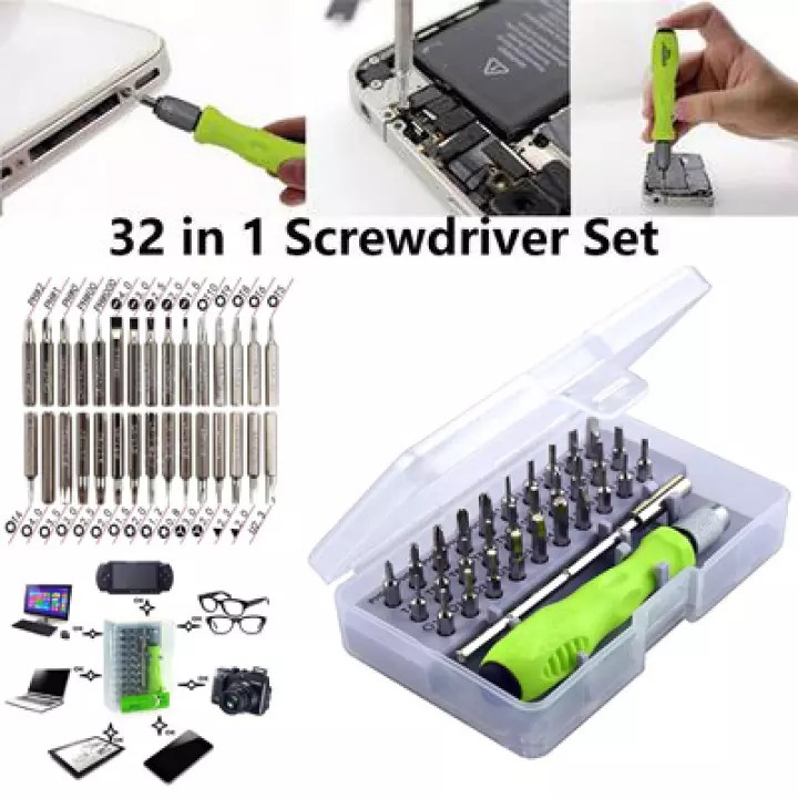 Screwdriver Set Mini Electronic Screwdriver Bits Multi-size screw ...