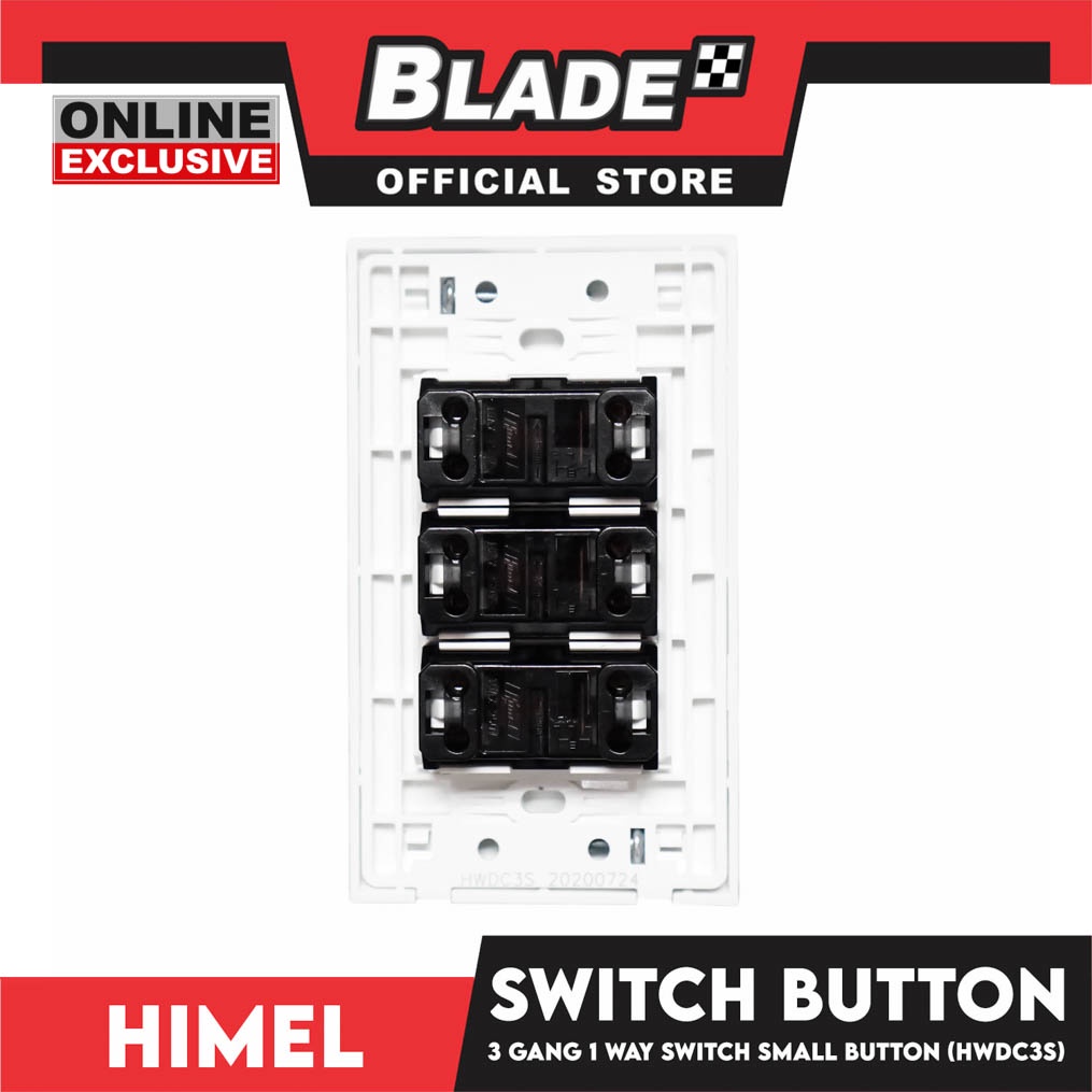 Himel 3 Gang 1 Way Switch HWDC3S - UniTop