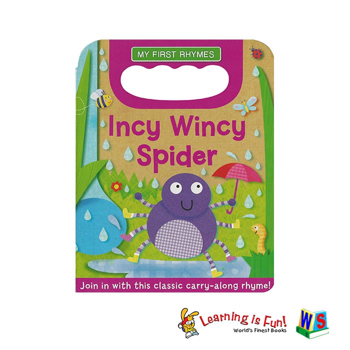 WS CARRY HANDLE RHYMES-INCY WINCY SPIDER (EARLY LEARNING) | Shopee ...