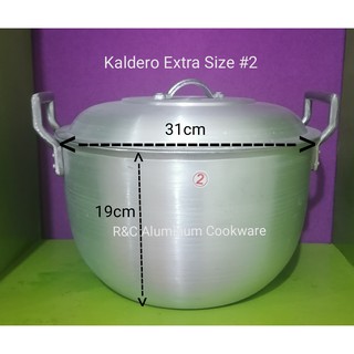 Kaldero Extra Size #2 ( 31cm Diameter, 19cm Height) | Shopee Philippines