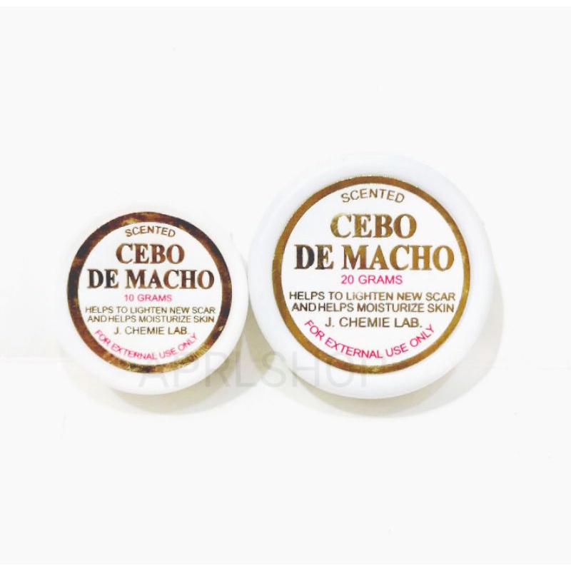 CEBO DE MACHO 10g | 20g (Lightens New Scars) | Shopee Philippines