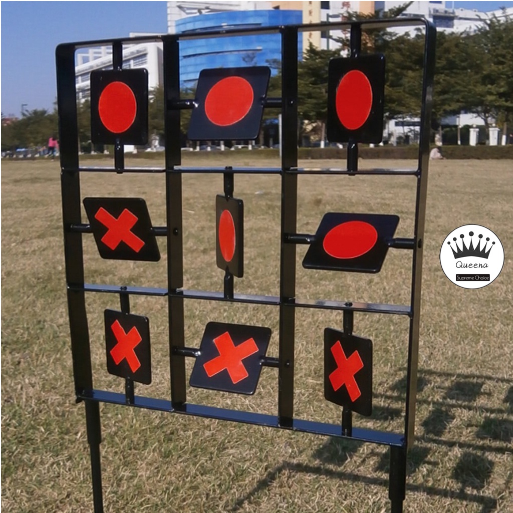 Metal Shooting Automatic Reset Rotating Indoor Outdoor Firing Set ...