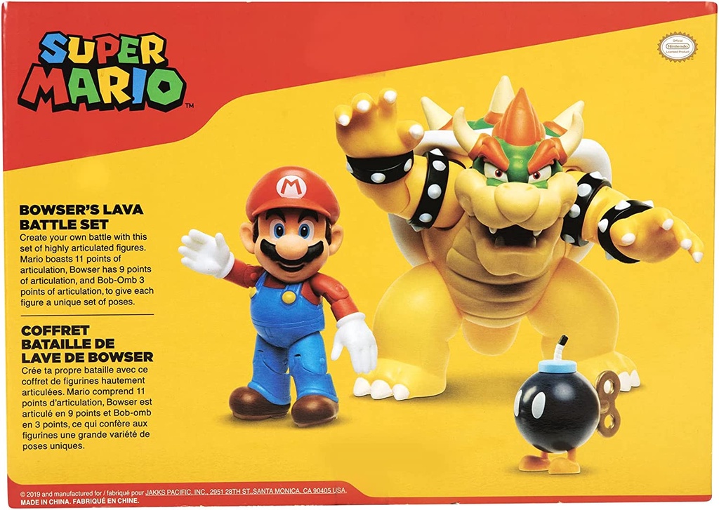 Super Mario Bowser's Lava Battle Set | Shopee Philippines