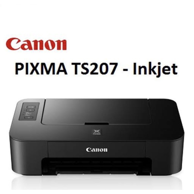 CANON TS207 INKJET PRINTER BRAND NEW(NO WIFI and SCANNER) | Shopee ...