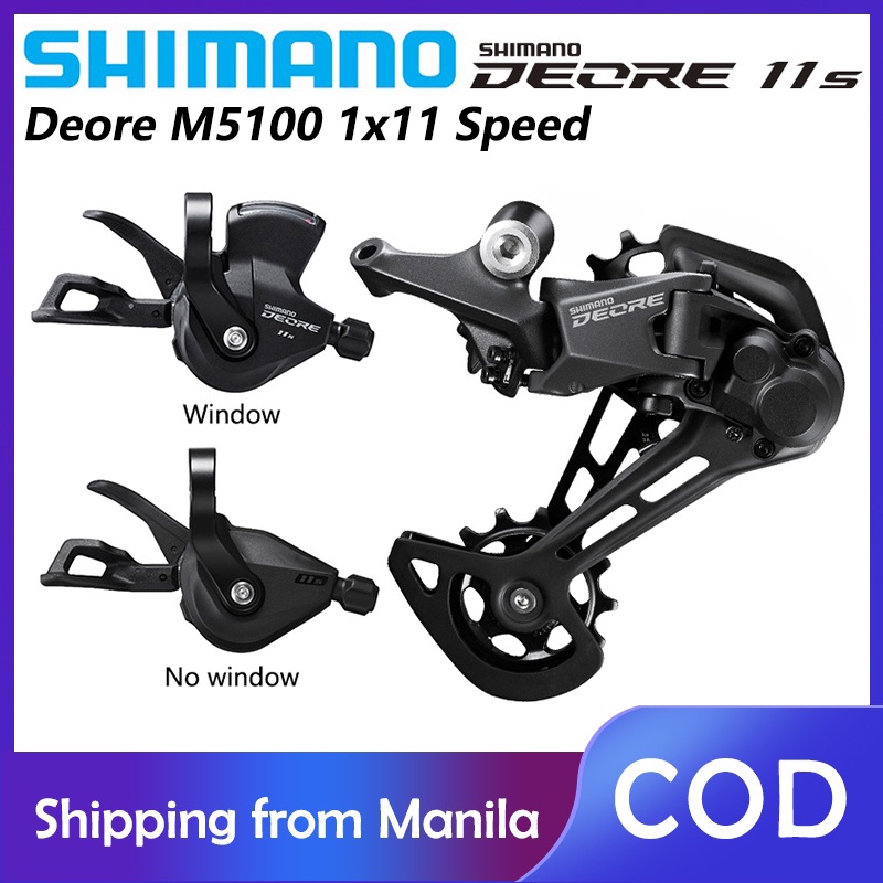 SHIMANO DEORE M5100 11S Mountain Bike shifter RD M5100 M5120 SGS Rear ...