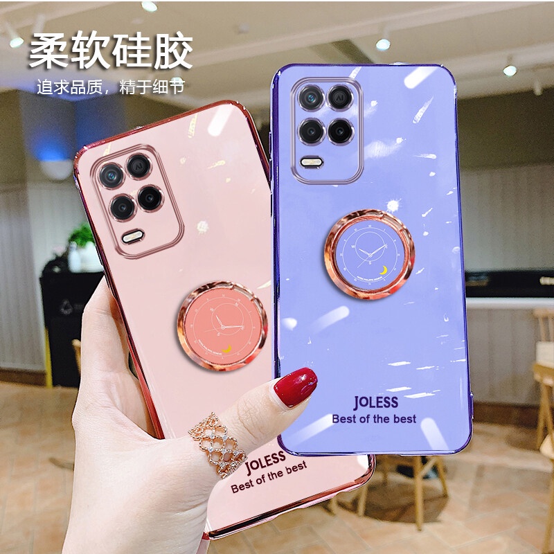 Casing oppo a54 A74 5G A54 4G phone case with holder ring softcase ...