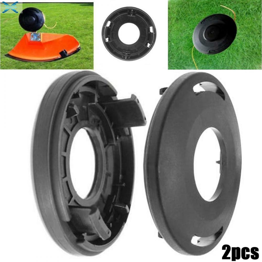 Trimmer Head Cap Black Lawn Mowers Replacement 25-2 Accessory Practical ...