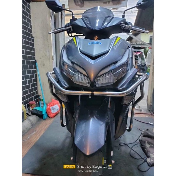 yamaha aerox v2 crash guard pure stainless 304 CGM | Shopee Philippines