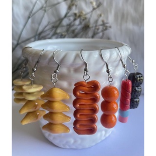 Handmade Polymer clay kwek-kwek, Isaw, Betamax Street food & Banana cue ...