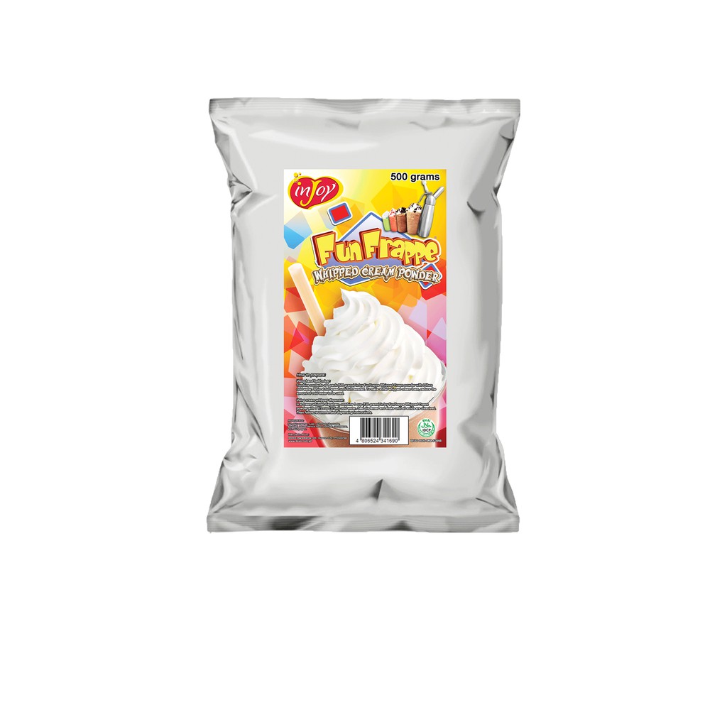 inJoy FunFrappe Whipped Cream Powder 500g | Shopee Philippines