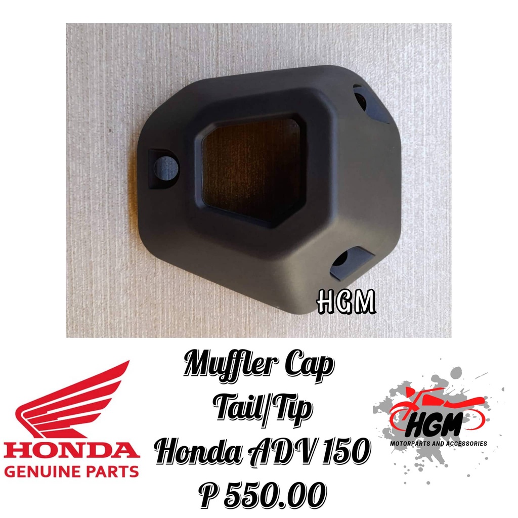 MUFFLER CAP TAIL/TIP HONDA ADV 150 (18359-K0W-N00) | Shopee Philippines