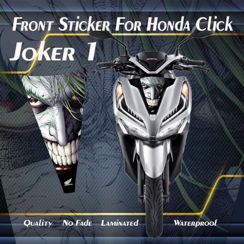 Honda Click 125i and 150i Front Cover / Click 125i Sticker / Click 150i ...