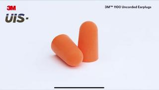 3M Ear Plug / 3M 1100 Disposable Ear Plug / 3M 1100 Ear Plug (200 PAIR/BOX) | Shopee Philippines