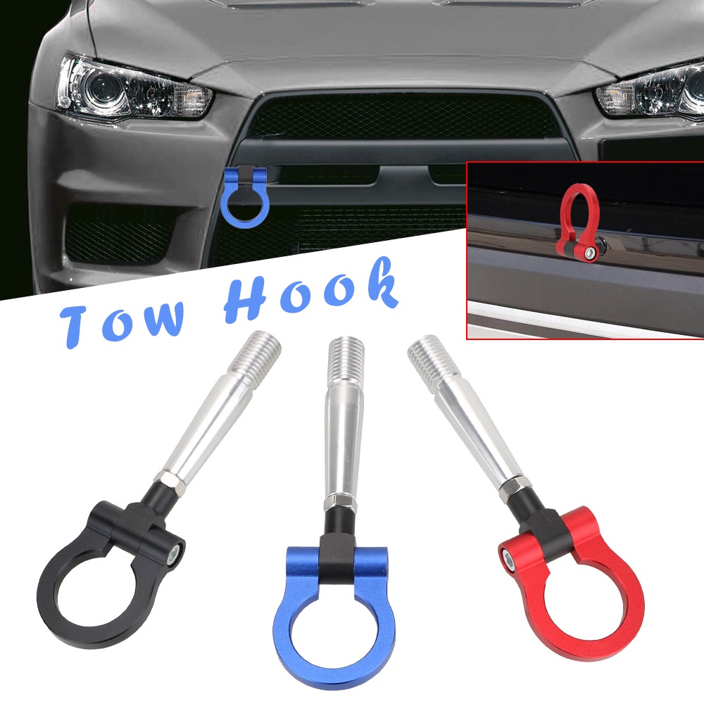 Trailer Towing Bar Car Racing Tow Hook Aluminum Car Styling For
