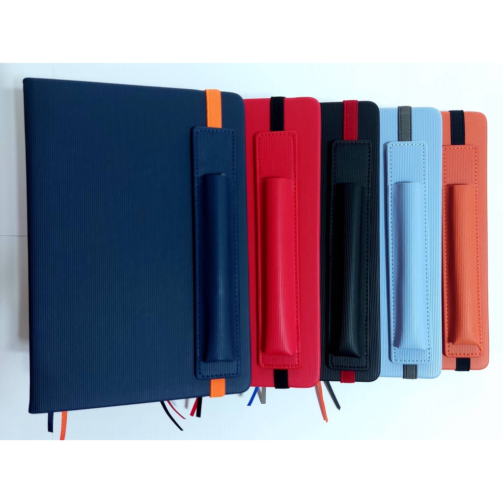 CLASSY A5 NOTEBOOK | WITH PEN HOLDER | | Shopee Philippines