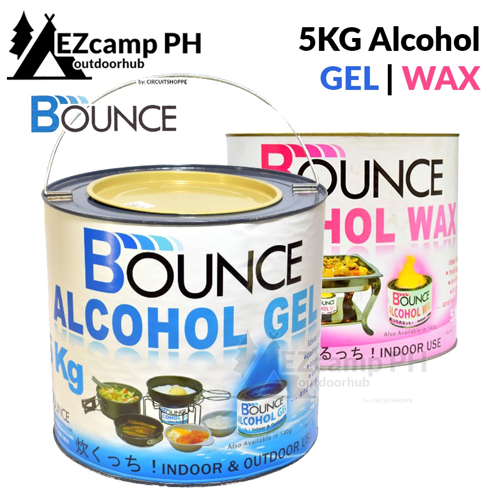 BOUNCE 5KG Alcohol Gel Wax Camping Cooking Stove Chafing Catering Food ...