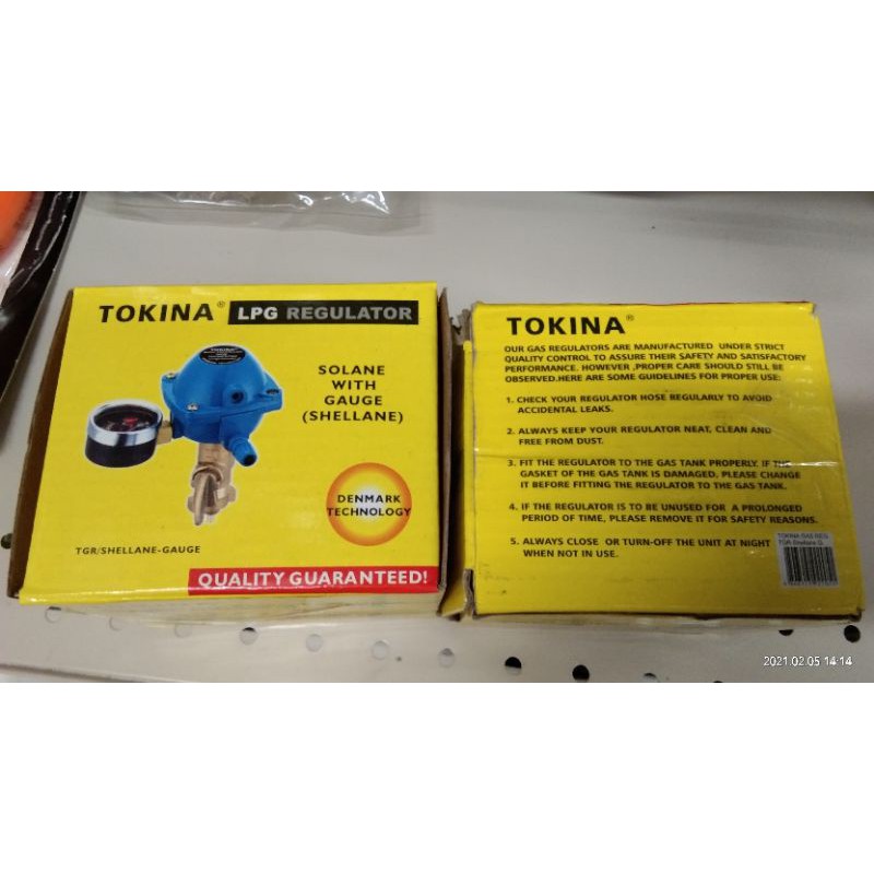 Tokina Solane/Shellane Regulator w/Gauge & Hose | Shopee Philippines