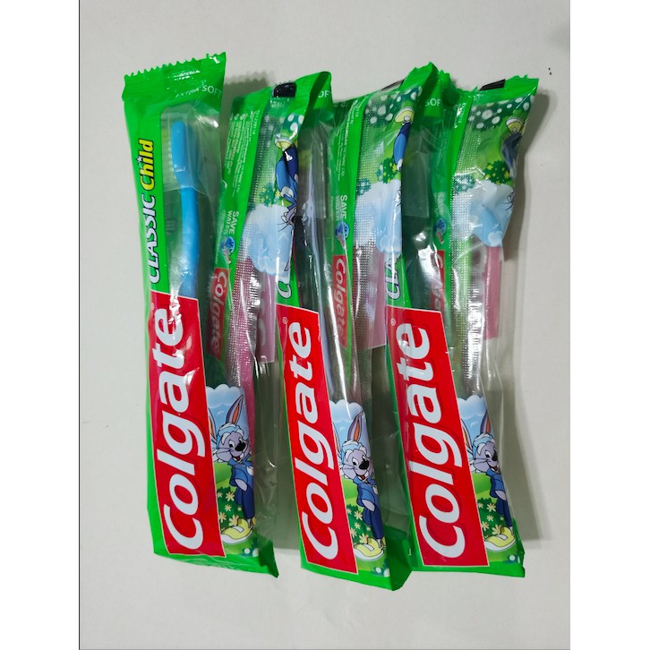 Colgate Classic Child Toothbrush Flow Wrap (Extra Soft) | Shopee ...