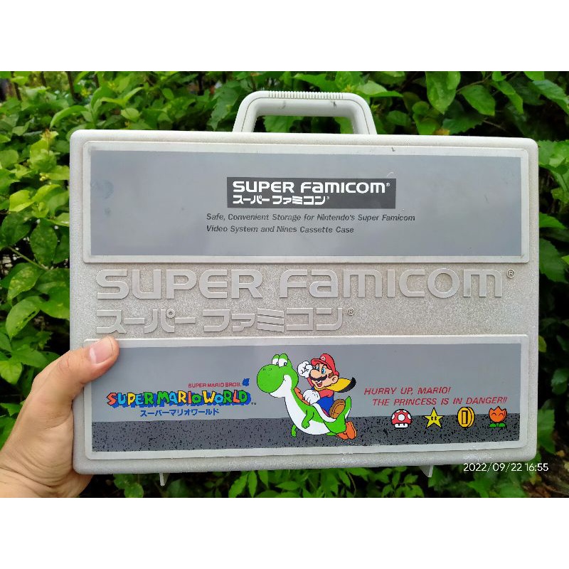 Super Famicom Carrying Case Storage Box Collectors Item | Shopee ...