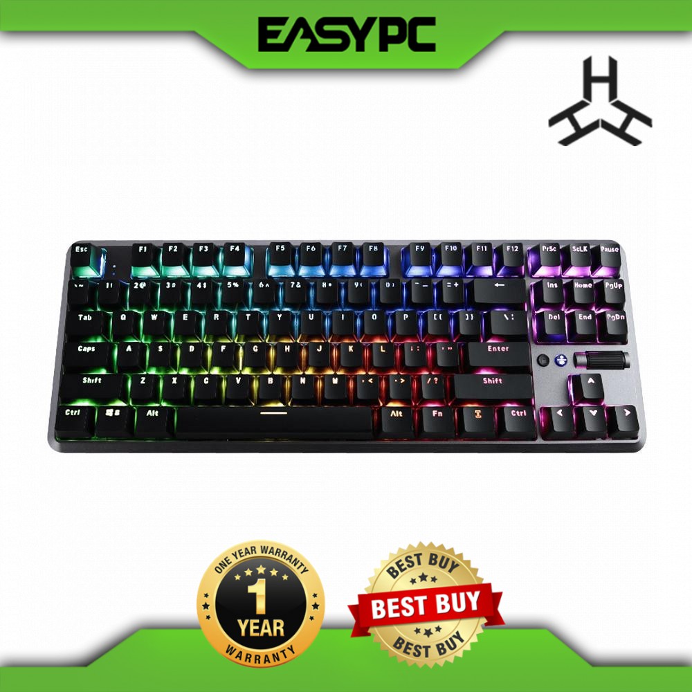 RAKK Lam-Ang Pro RGB Wireles Mechanical Keyboard Kailh Speed Bronze ...