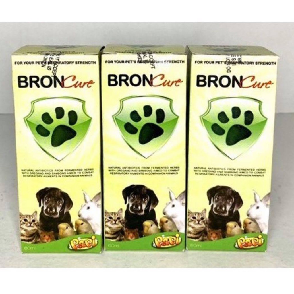 Papi Broncure for Cough and Colds of all pets (60mL) | Shopee Philippines