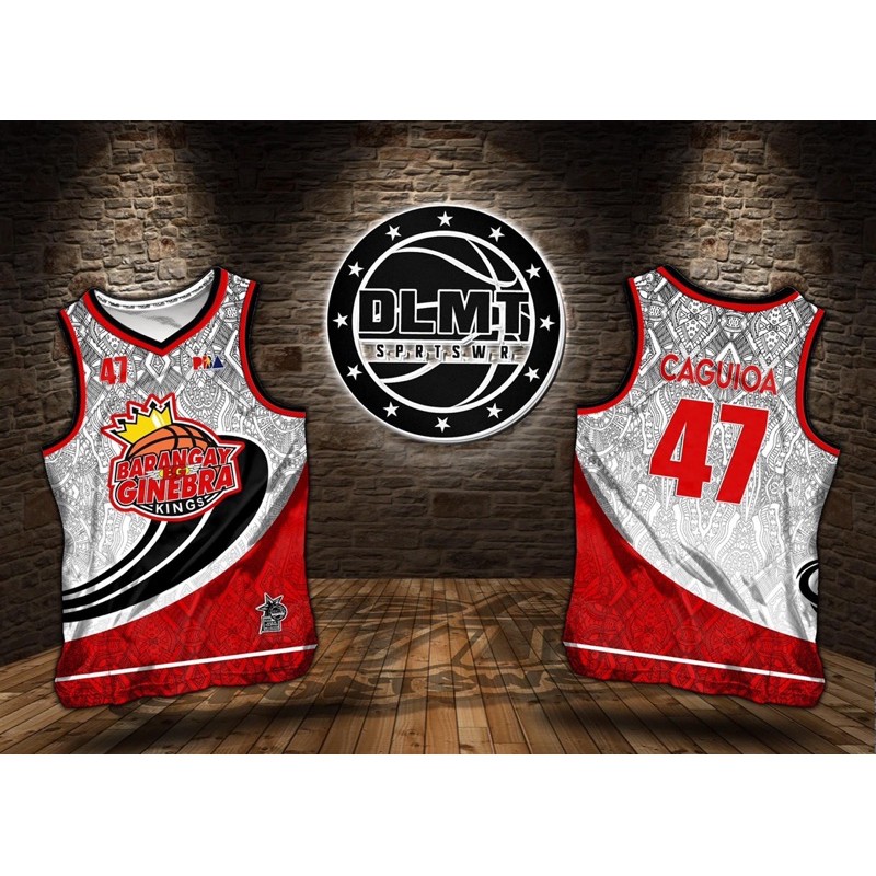 PBA inspired jersey BRGY GINEBRA KINGS - CAGUIOA 47 CODE DLMT151 FULL ...