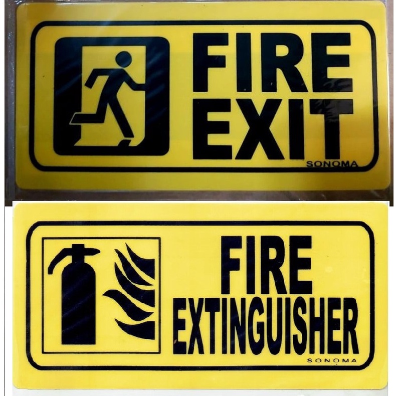 YELLOW HARD PLASTIC SIGNAGE 4x8 | Shopee Philippines