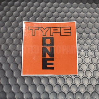 Type One Logo Sticker Decal 2 Pieces - For your car laptop and other ...