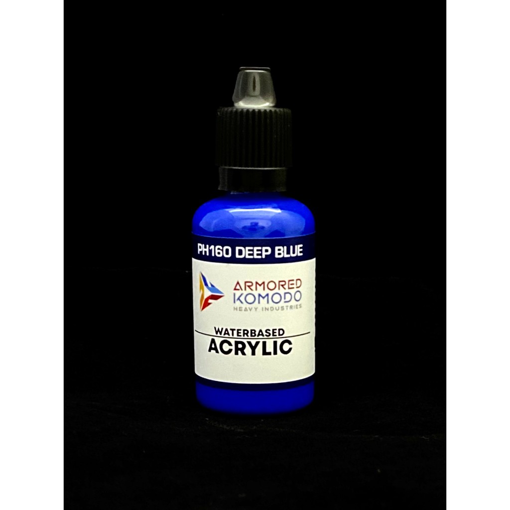 ArKom: PH160 Deep Blue Waterbased Acrylic Paint Armored Komodo | Shopee ...