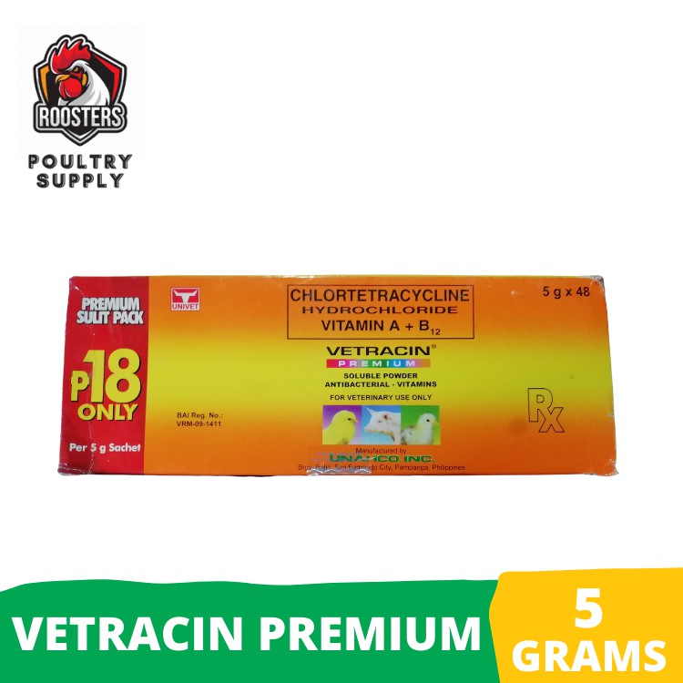 Vetracin Premium Soluble Powder (1 Sachet) | Shopee Philippines