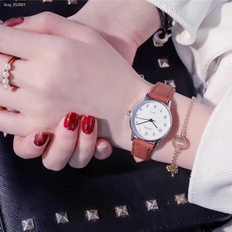 ┇cherry blossom watch female middle school student digital dial Korean ...