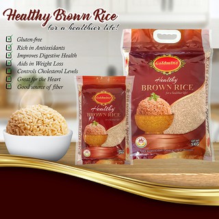 Goldmine Healthy Brown Rice 5KG | Shopee Philippines