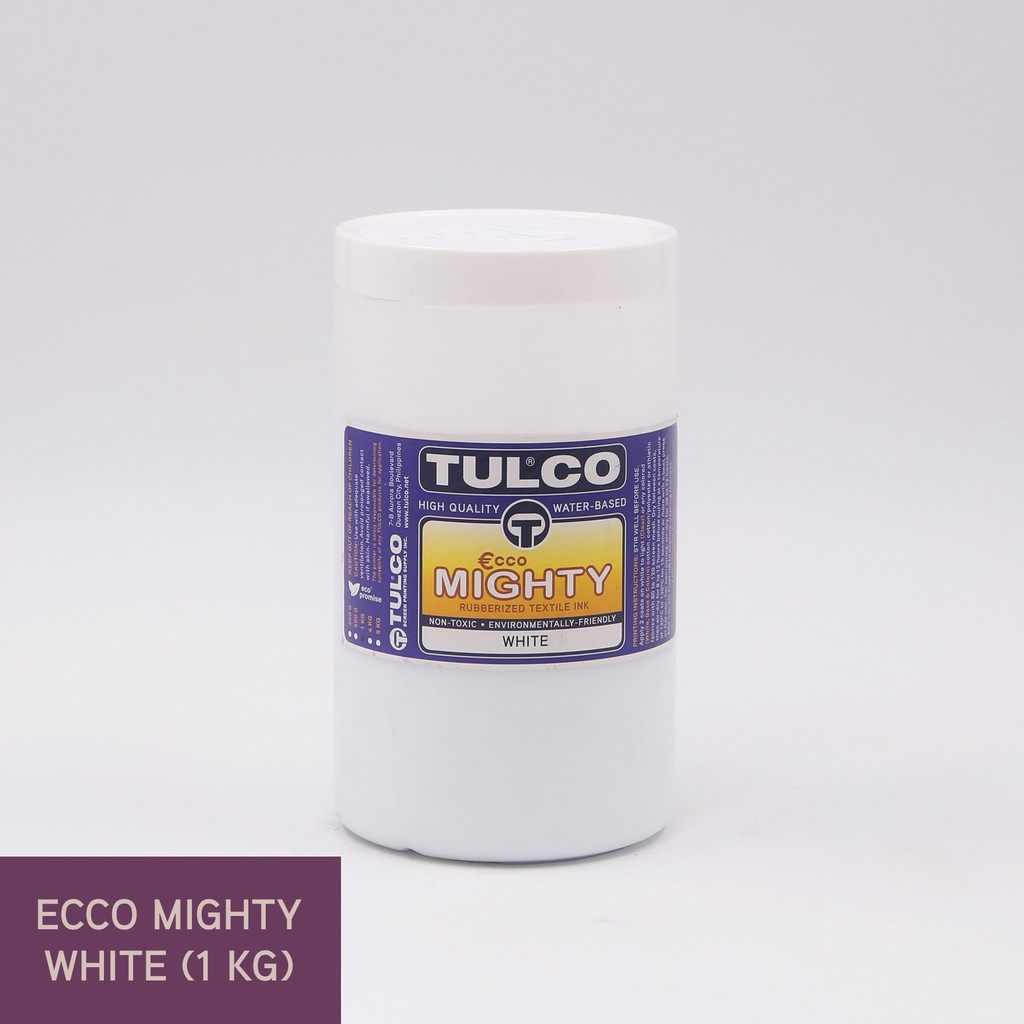 Tulco Ecco Mighty White and Bases Textile ink (1Kg) | Shopee Philippines