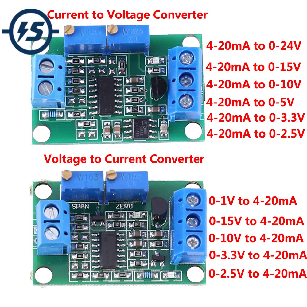 DC To 4-20mA Non-Isolated Voltage To Current Converter, 53% OFF