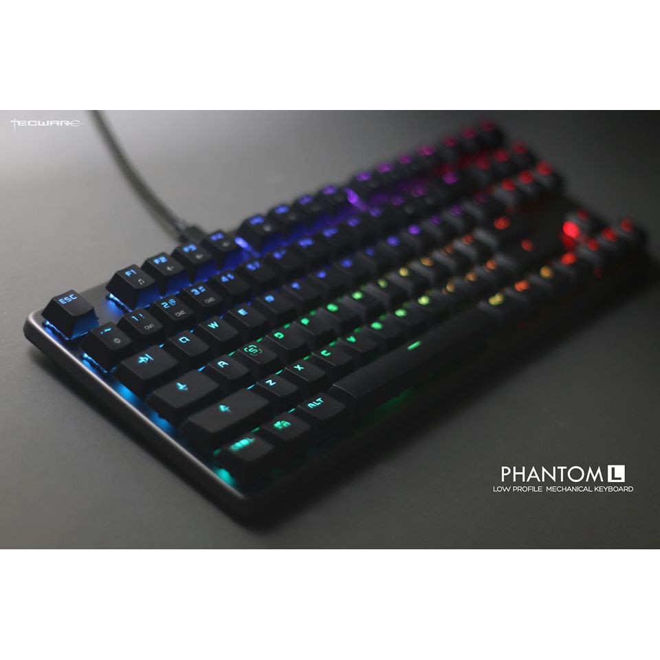 Tecware Phantom L TKL Low profile RGB, CIY Outemu | Shopee Philippines