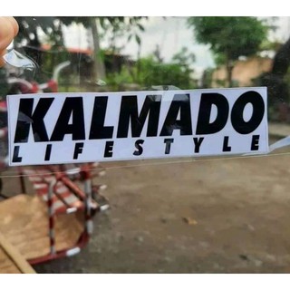 Motorcycle and car sticker decals Kalmado Lifestyle | Shopee Philippines