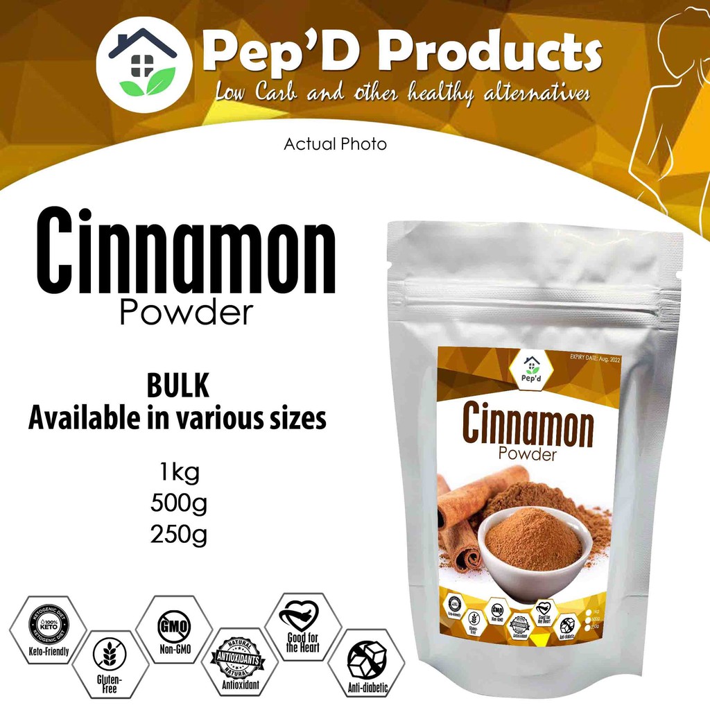 Cinnamon Powder 500g/1kg - High Antioxidant Anti-inflammatory | Shopee ...
